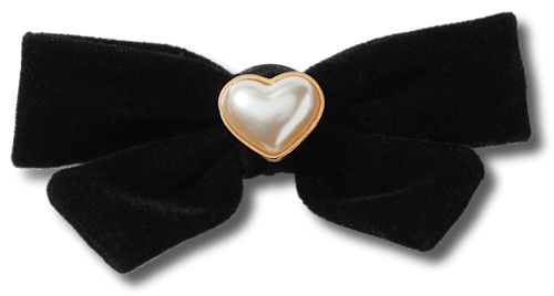 Velvet and Pearl Bow Jibbitz™ charms - Crocs