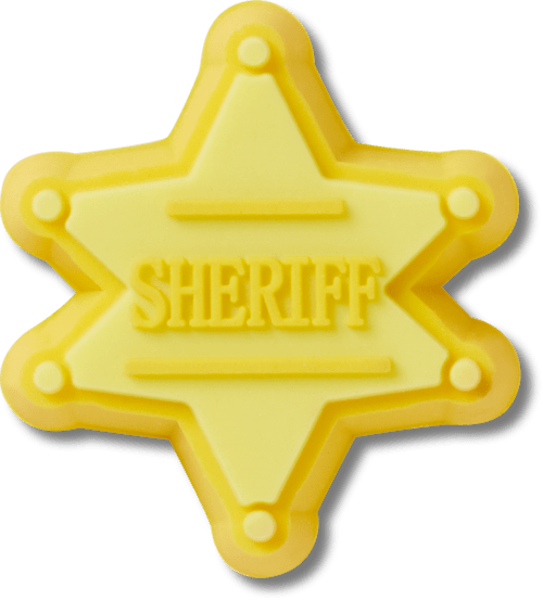 Tiny Sheriff Badge Jibbitz™ charms - Crocs
