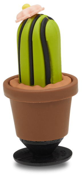 3D Cactus with Flower Jibbitz™ charms - Crocs