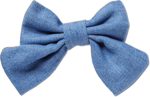 Denim Bow Jibbitz™ charms - Crocs