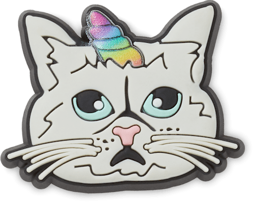 Unicorn Kitty Cat Jibbitz™ charms - Crocs