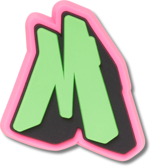 Graffiti Letter M Jibbitz™ charms - Crocs