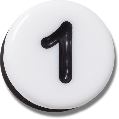 Tiny Friendship Number One Jibbitz™ charms - Crocs