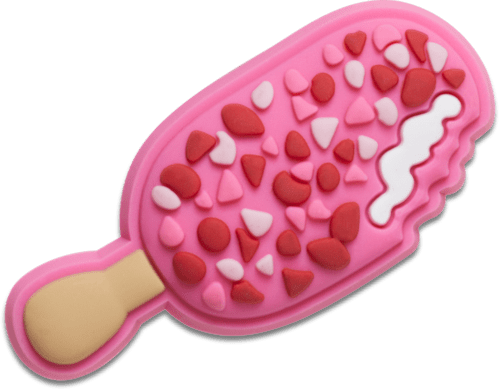 Strawberry Ice Cream Pop Jibbitz™ charms - Crocs