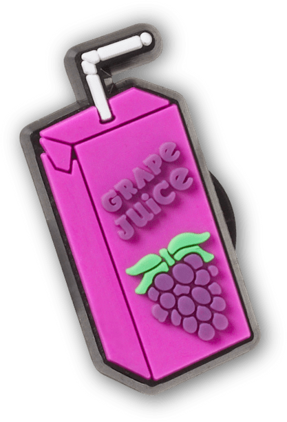 Grape Juice Box Jibbitz™ charms - Crocs