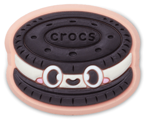 Chocolate Cookie with Smile Jibbitz™ charms - Crocs