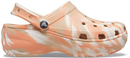 Women's Classic Platform Marbled Clog - Crocs