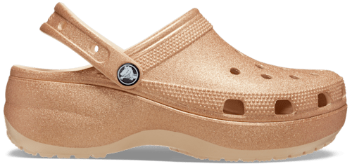 Women's Classic Platform Glitter Clog - Crocs