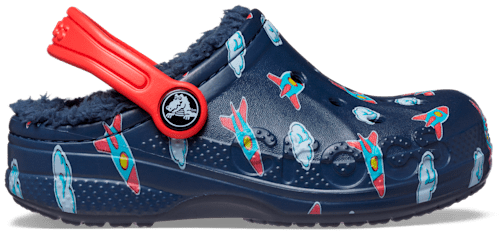 Toddler Baya Lined Printed Clog - Crocs