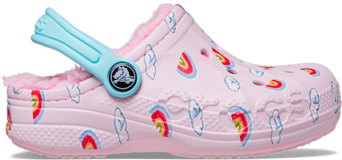 Toddler Baya Lined Printed Clog - Crocs