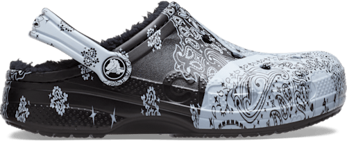 Kids' Baya Lined Printed Clog - Crocs