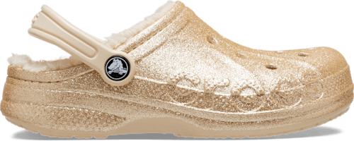Kids' Baya Lined Glitter Clog - Crocs