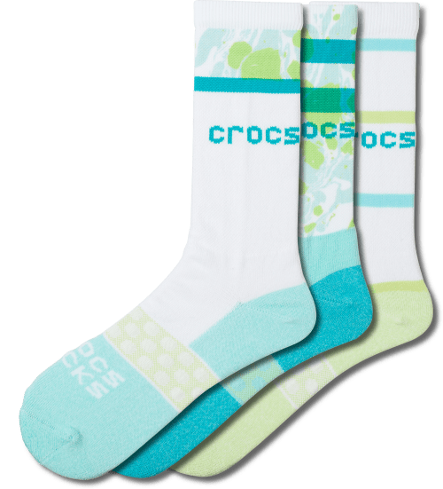 Crocs Socks Adult Seasonal Three of A Kind Pack - Crocs