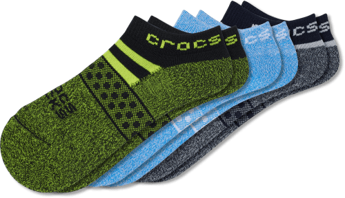 Crocs Socks Kid Low Boy Pool Party 3 Pack - Crocs