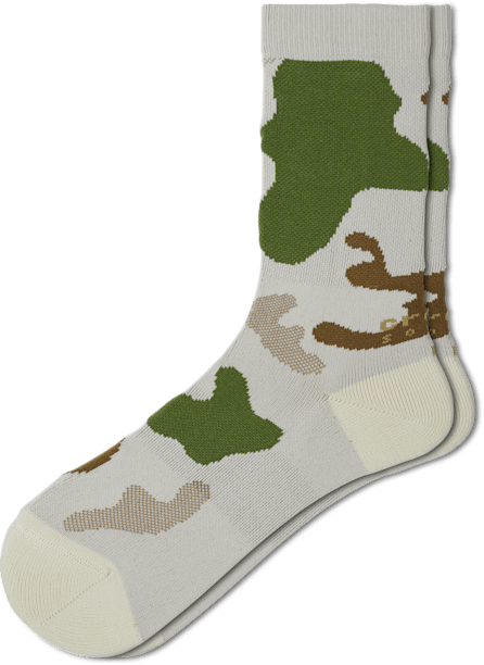 CrocsSocks Camo Crew - Crocs