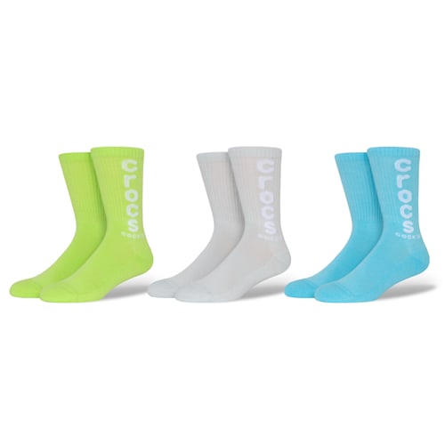 CrocsSocks Logo Crew 3-Pack - Crocs