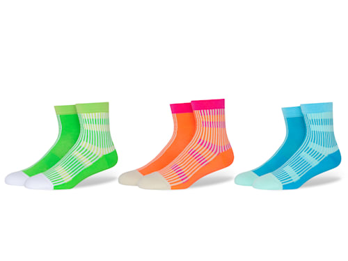 CrocsSocks Split Stripe Ankle - Crocs