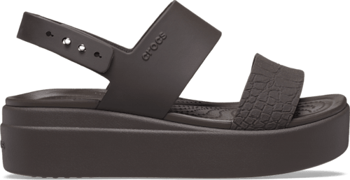 Brooklyn Croco Low Wedge - Crocs