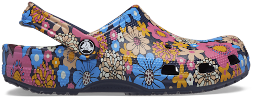 Classic Retro Floral Clog - Crocs
