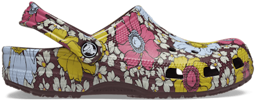 Classic Retro Floral Clog - Crocs
