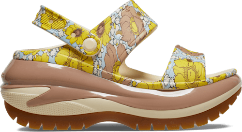 Mega Crush Retro Floral Sandal - Crocs