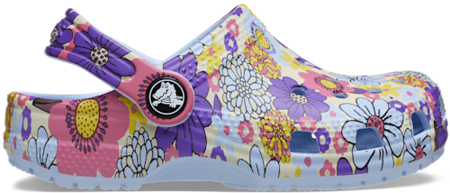 Kids’ Classic Retro Floral Clog - Crocs