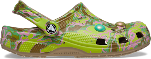 Classic Bubble Marble Clog Crocs