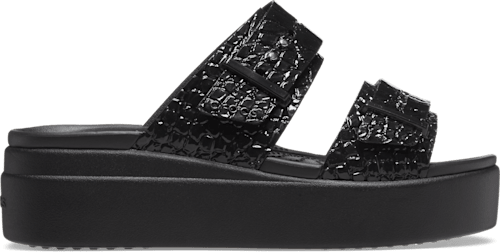 Brooklyn Croco Shine Buckle - Crocs
