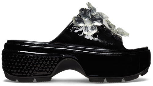 Stomp Hyper Floral High Shine Slide - Crocs