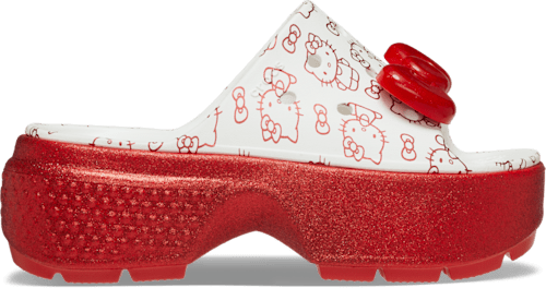 Hello Kitty Stomp Slide Crocs