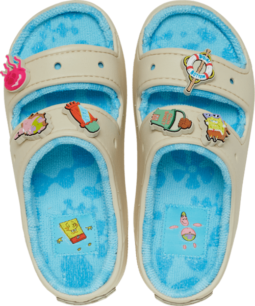 SpongeBob Classic Cozzzy Terry Sandal - Crocs