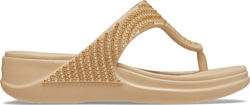Women's Boca Bling Flip Wedge - Crocs