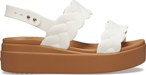 Brooklyn Woven Low Wedge - Crocs