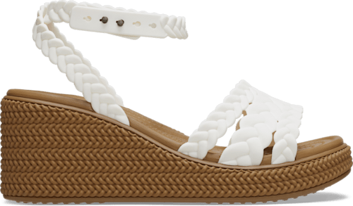 Brooklyn Woven Ankle Strap Wedge - Crocs