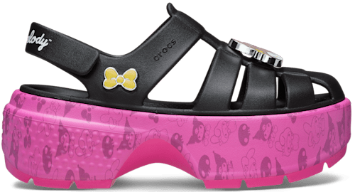 Hello Kitty and Friends My Melody and Kuromi Stomp Sandal - Crocs