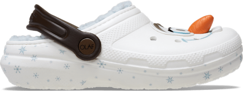 Kids' Disney Frozen Olaf Lined Classic Clog - Crocs