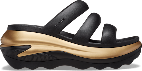 Mega Crush Metallic Triple Strap - Crocs