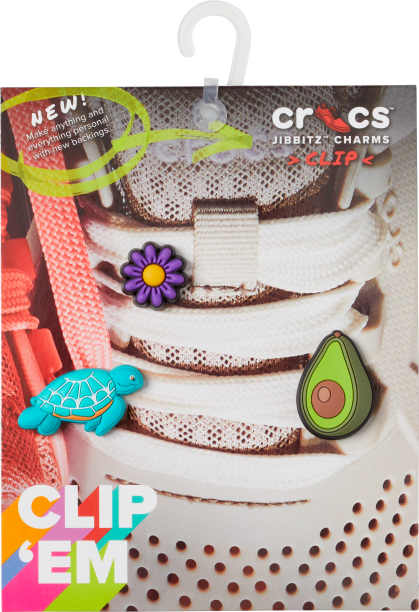Beachside Lace Backer 3 Pack Jibbitz™ charms - Crocs