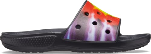 Classic Crocs Tie-Dye Graphic Slide - Crocs