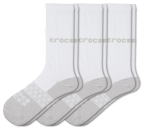 Crocs Socks Adult Crew Solid 3-Pack - Crocs