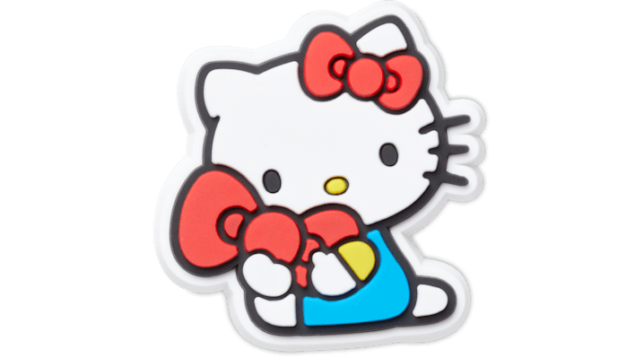 Jibbitz Sitting Hello Kitty In White | ModeSens