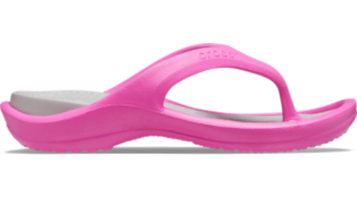 Crocs Athens Flip In Electric Pink | ModeSens