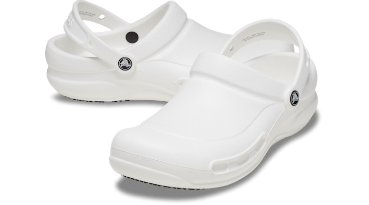 Crocs White Bistro Clogs