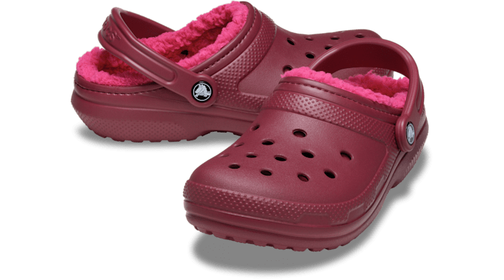 Crocs unisex Classic Lined Clogs Beetroot