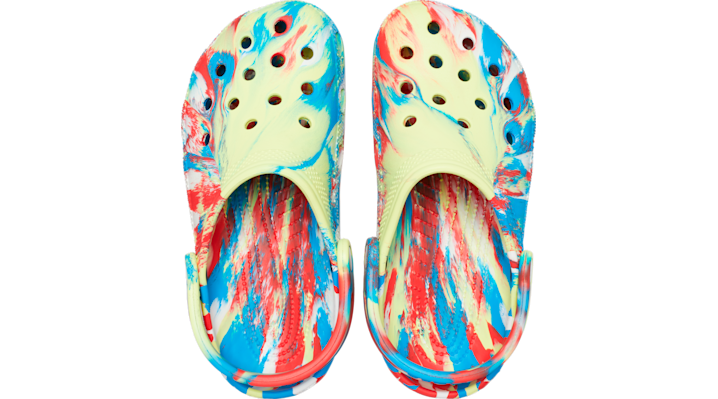 Crocs Men's and Women's Shoes - Classic Marble Tie Dye Clogs, Slip On ...