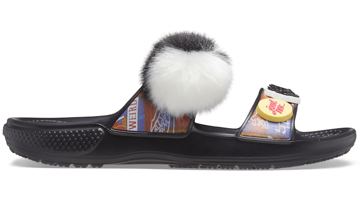 Crocs Classic Cruella Sandal In Black | ModeSens