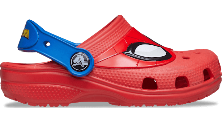 Crocs Kids' Classic Fun Lab I Am Spiderman Clog In Flame | ModeSens