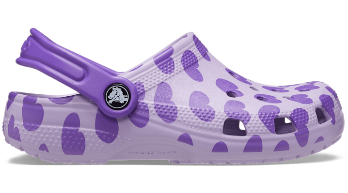 Crocs Kids' Classic Easy Icon Clog In Lavender | ModeSens