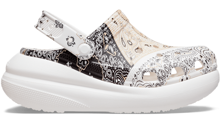 Crocs Classic Crush Bandana Clog In Chai/multi | ModeSens