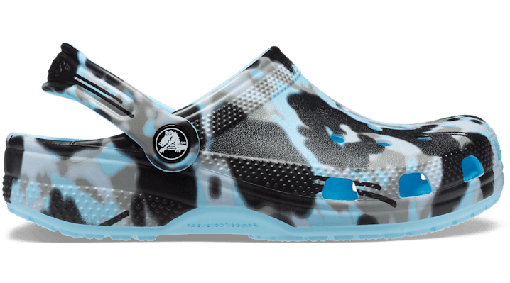 Crocs Toddler Classic Spray Camo Clog In Arctic | ModeSens